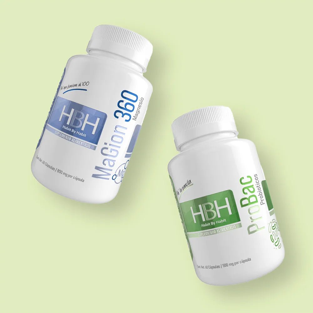 Kit para enfoque y digestión | Focus Kit | Magnesio y probióticos HBH